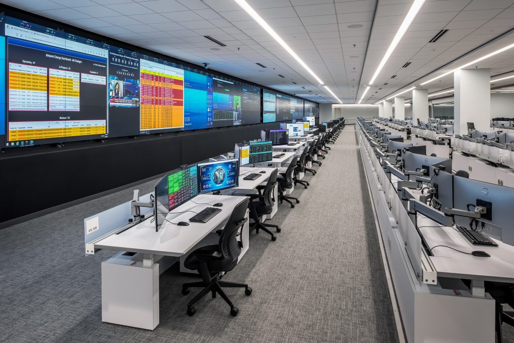 Technology Furniture For Fast Pace of 24/7 Command Centers