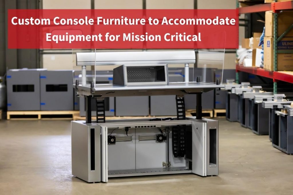 Custom Consoles to Accommodate Mission Critical Equipment