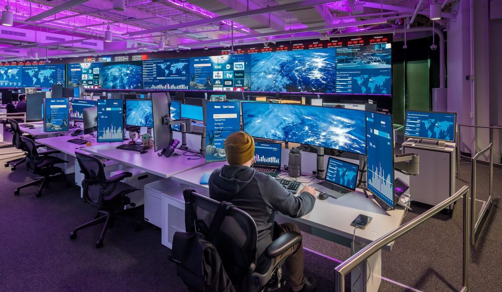Technology Furniture For Fast Pace of 24/7 Command Centers