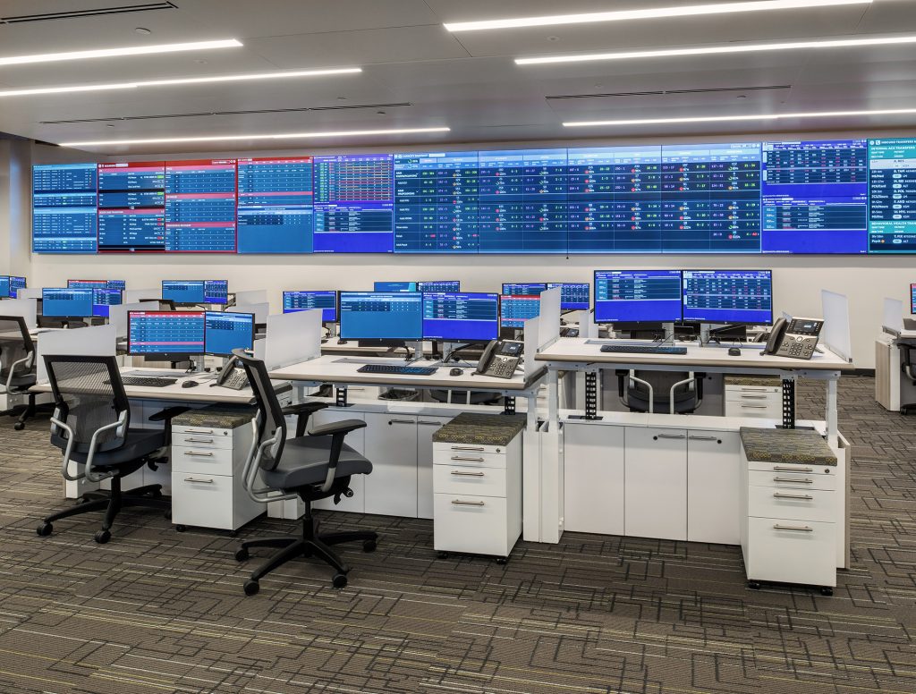 Technology Furniture For Fast Pace of 24/7 Command Centers