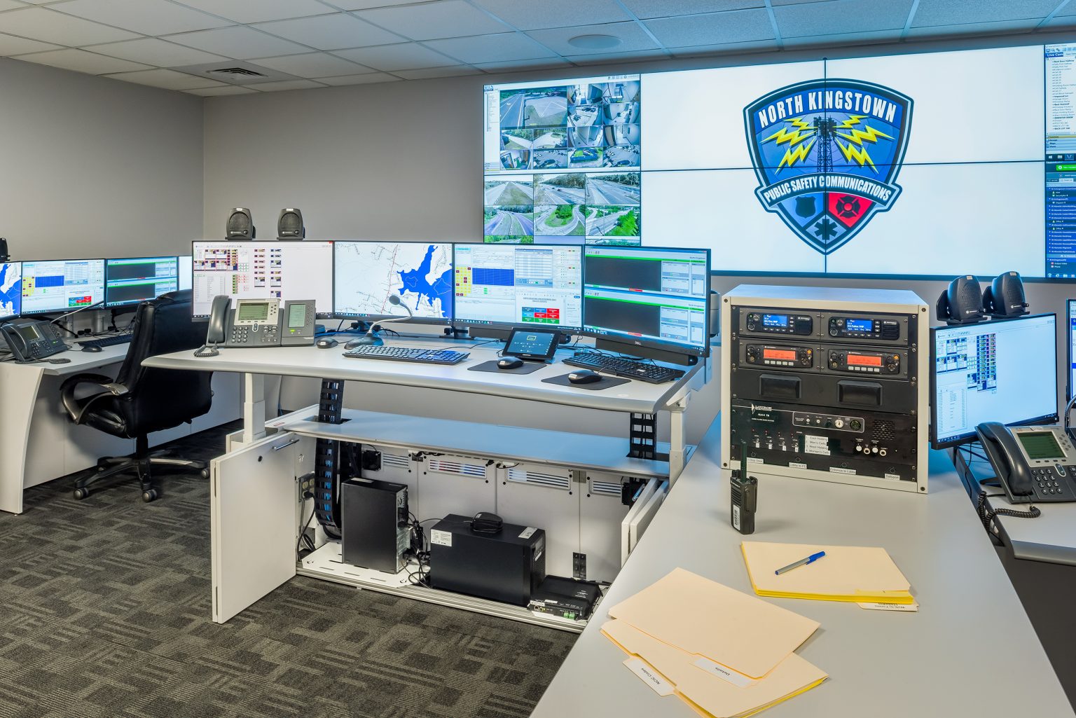 Technology Furniture For Fast Pace of 24/7 Command Centers