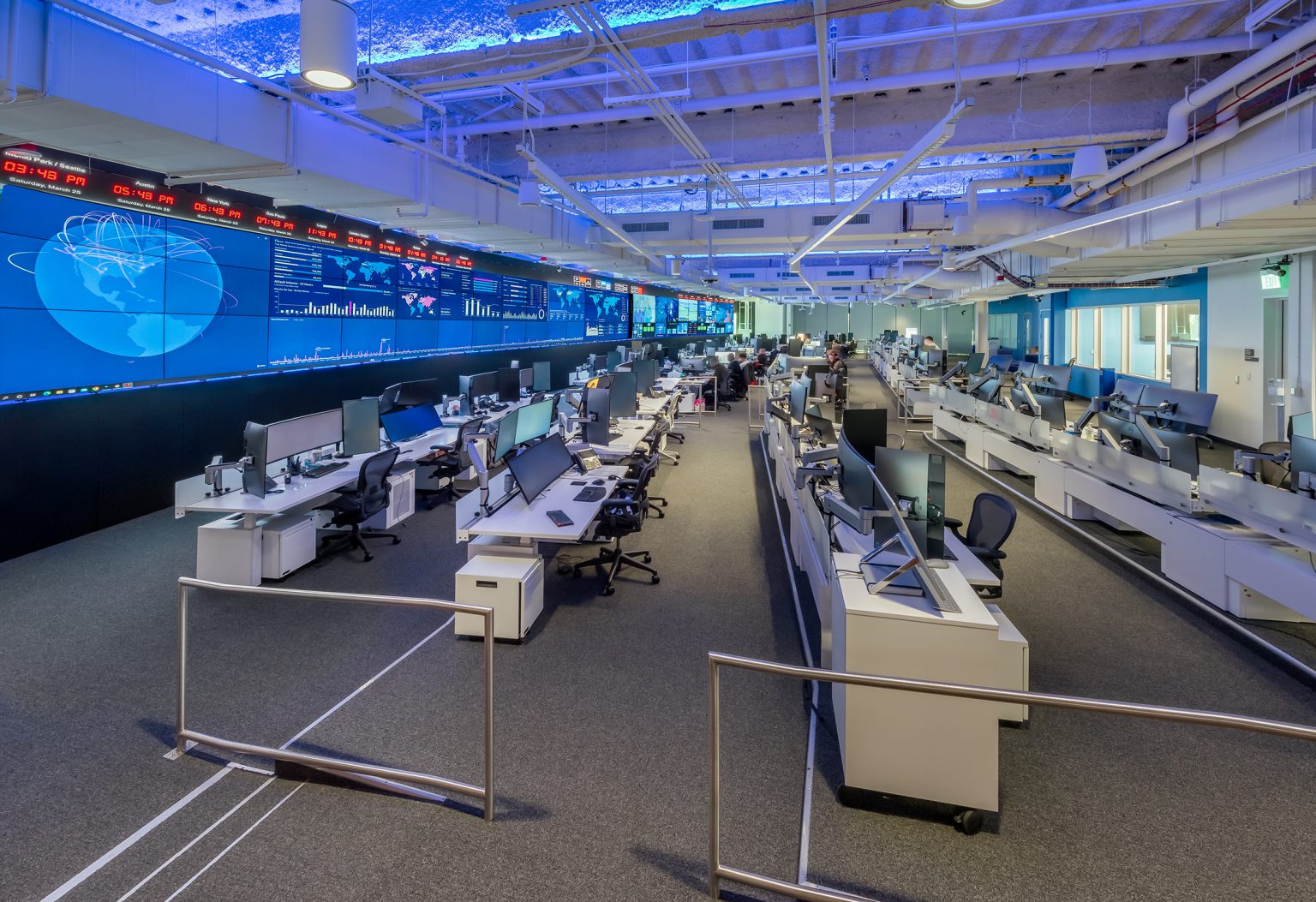 Technology Furniture For Fast Pace of 24/7 Command Centers